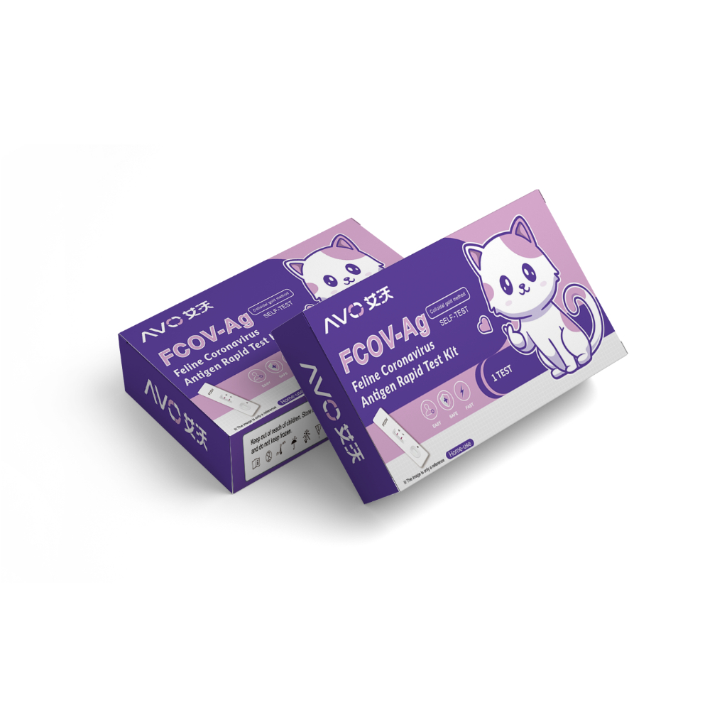 ชุดตรวจโคโรน่าไวรัสในแมว FCOV cat test Feline Coronavirus | Shopee Thailand