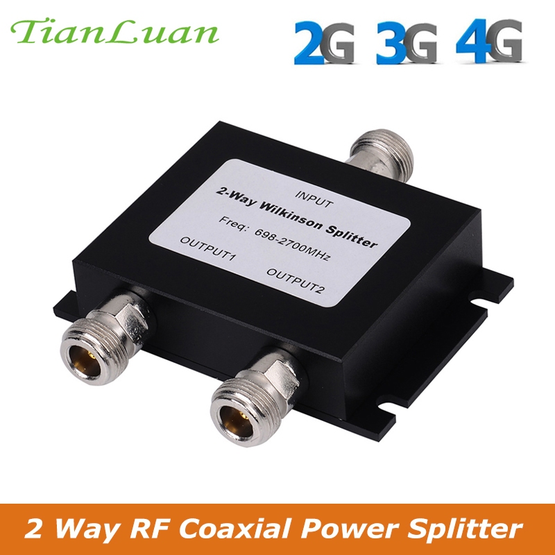 698-2700mhz 2G 3G 4G GSM 2 Way Micro-strip Power Splitter N Type ...