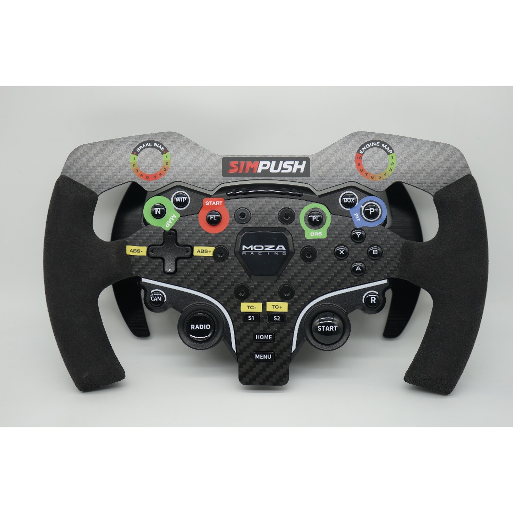 Simpush F1 Racing Gaming Carbon Fiber Sim Wheel MOD DIY สําหรับ ...