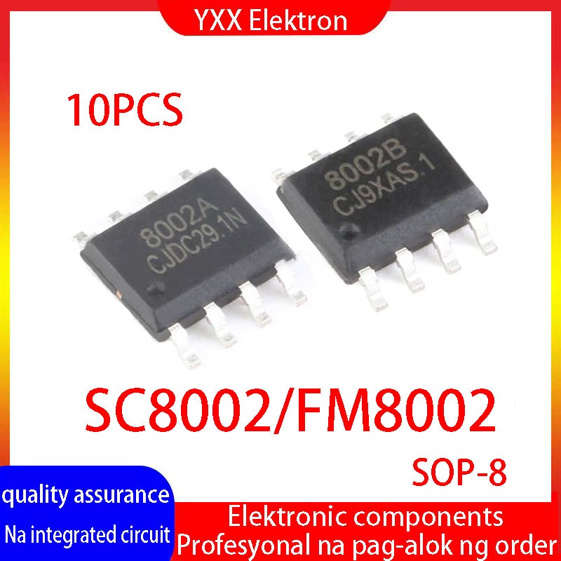 ใหม่ ของแท้ ชิพ IC เครื่องขยายเสียง SC8002B 8002B FM8002A 8002A 10 ชิ้น แบบเปลี่ยน LM4871 ...