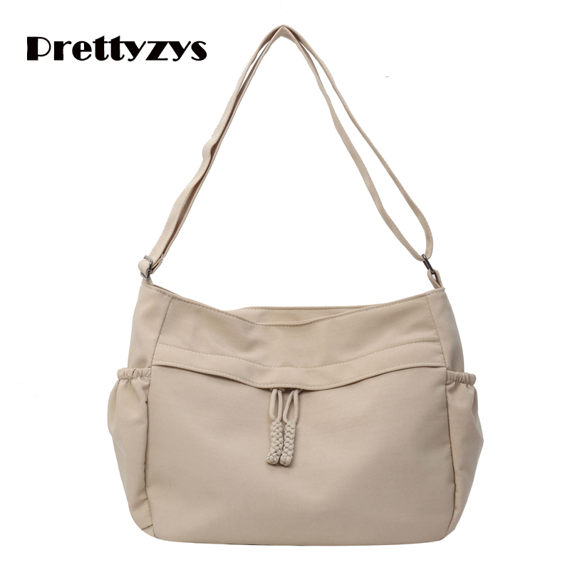 Tote Bag Prettyzys 2024 Korean Large capacity Shopping Canvas Bag For Women | Shopee Thailand