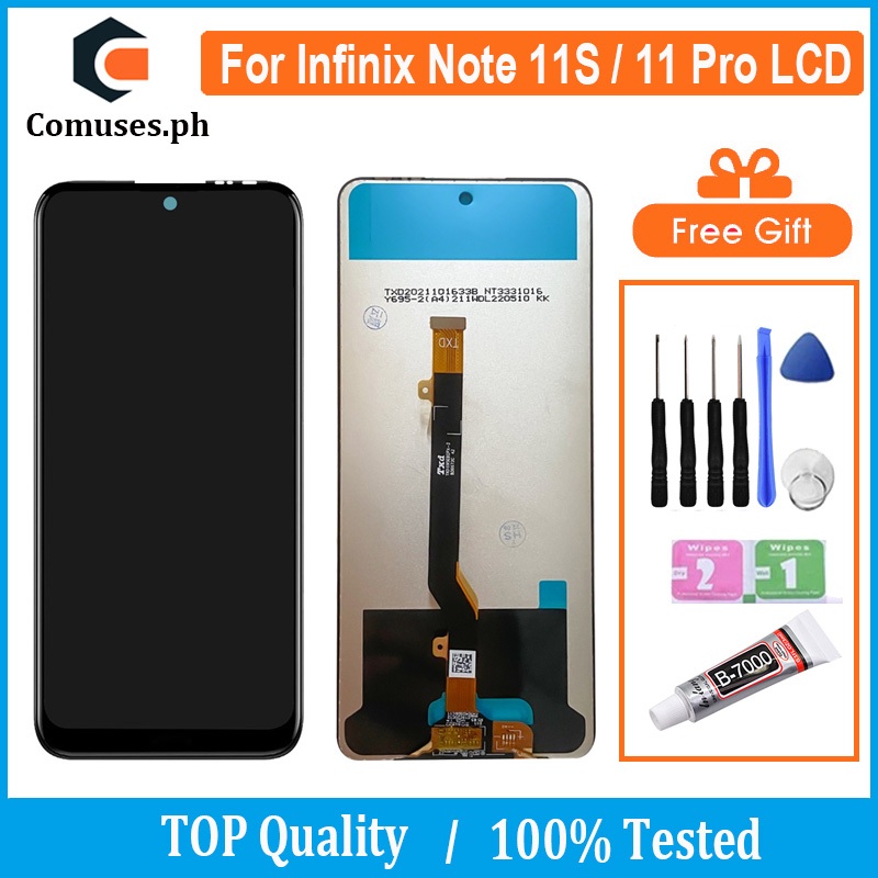 COMUSES หน้าจอ Infinix Note 11S / 11 Pro หน้าจอเเท้ ชิ้นส่วนหน้าจอ ...