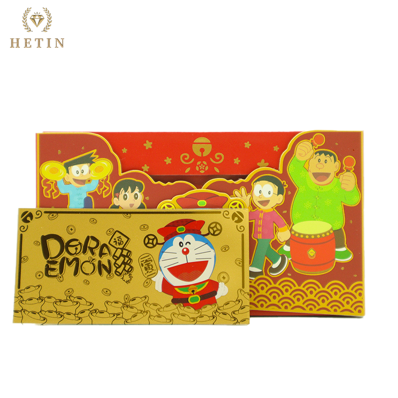HETIN Doraemon Gold Sheet Pure Gold 999/24K(0.1g)IP Co branded Limited ...