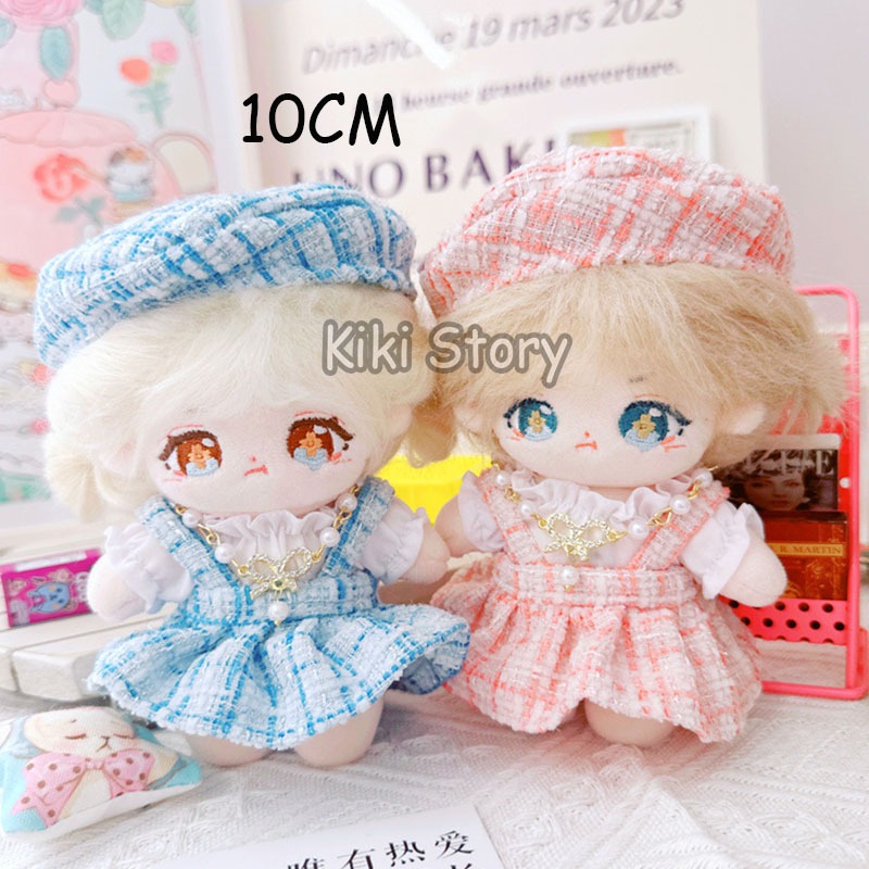 พร้อมส่ง ชุดเสื้อเบเร่ต์ ผ้าฝ้าย 10 ซม. อุปกรณ์เสริม สําหรับตุ๊กตา ...