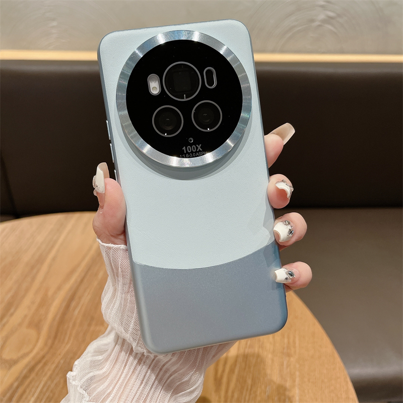 เคสโทรศัพท์มือถือหนัง PU ผสมซิลิโคน บางพิเศษ ป้องกันเลนส์กล้อง หรูหรา สําหรับ huawei mate 60 50 ...