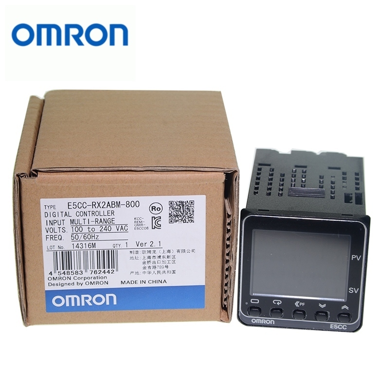 Omron เทอร์โมสตัท E5CC-RX2ASM QX2ASM CX2ASM RX2DSM QX2DSM-800 802 E5CC-CX3ASM QX3DSM-004 ...
