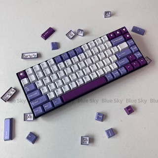 【Blue Sky】GMK theme Tuzi keycaps/Double shot/Cherry profile ABS ...