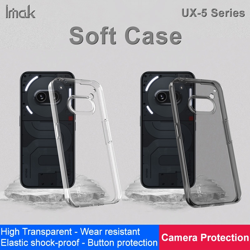 imak Nothing Phone 2A 5G TPU ซิลิโคน ฝาหลัง เจลลี่นิ่ม เคสโทรศัพท์ กัน ...