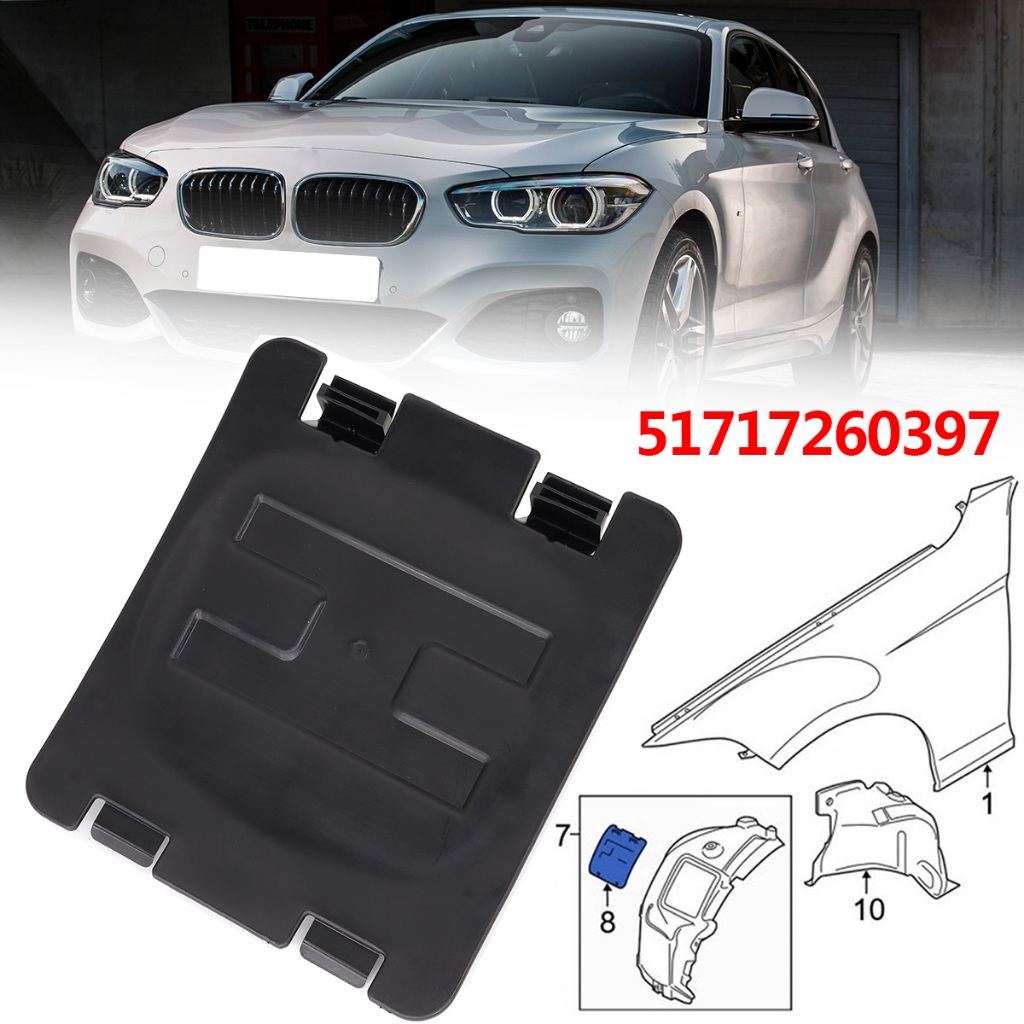 ฝาครอบซุ้มล้อหน้า แบบเปลี่ยน สําหรับ BMW 1 2 3 4 Series F30 F20 F31 F21 ...