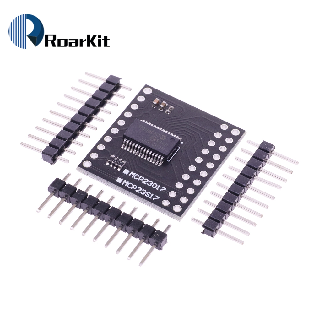 Mcp23017-e/ss IIC I2C SPI MCP23S17 Bidirectional 16-Bit I/O Expander ...