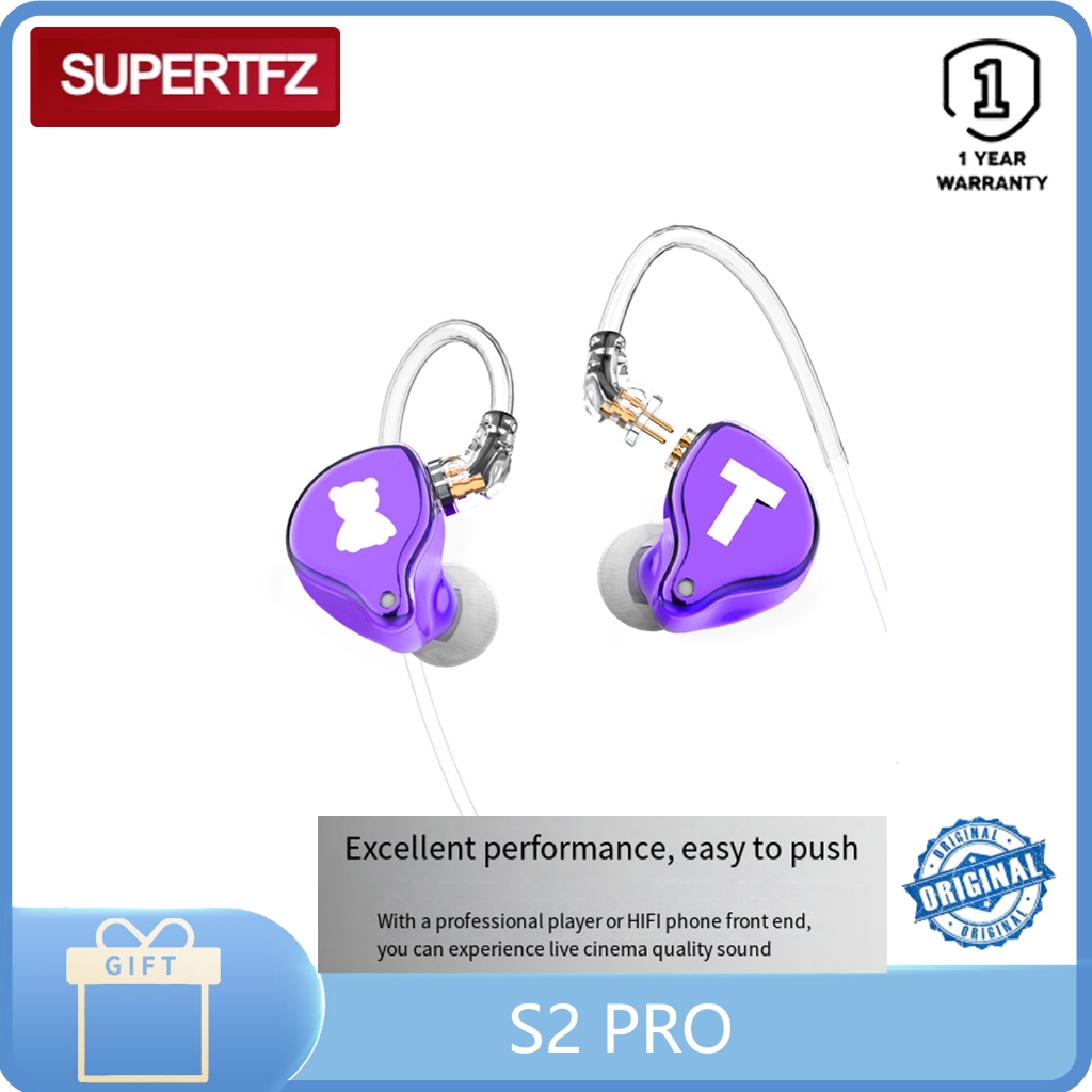 Supertfz TFZ S2PRO หูฟังอินเอียร์ HIFI คุณภาพสูง | Shopee Thailand