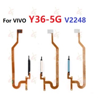 สแกนนิ้ว แพรสแกนนิ้ว ( Finger ) ปุ่มเปิดปิด สําหรับ vivo Y36 5G V2248 ...