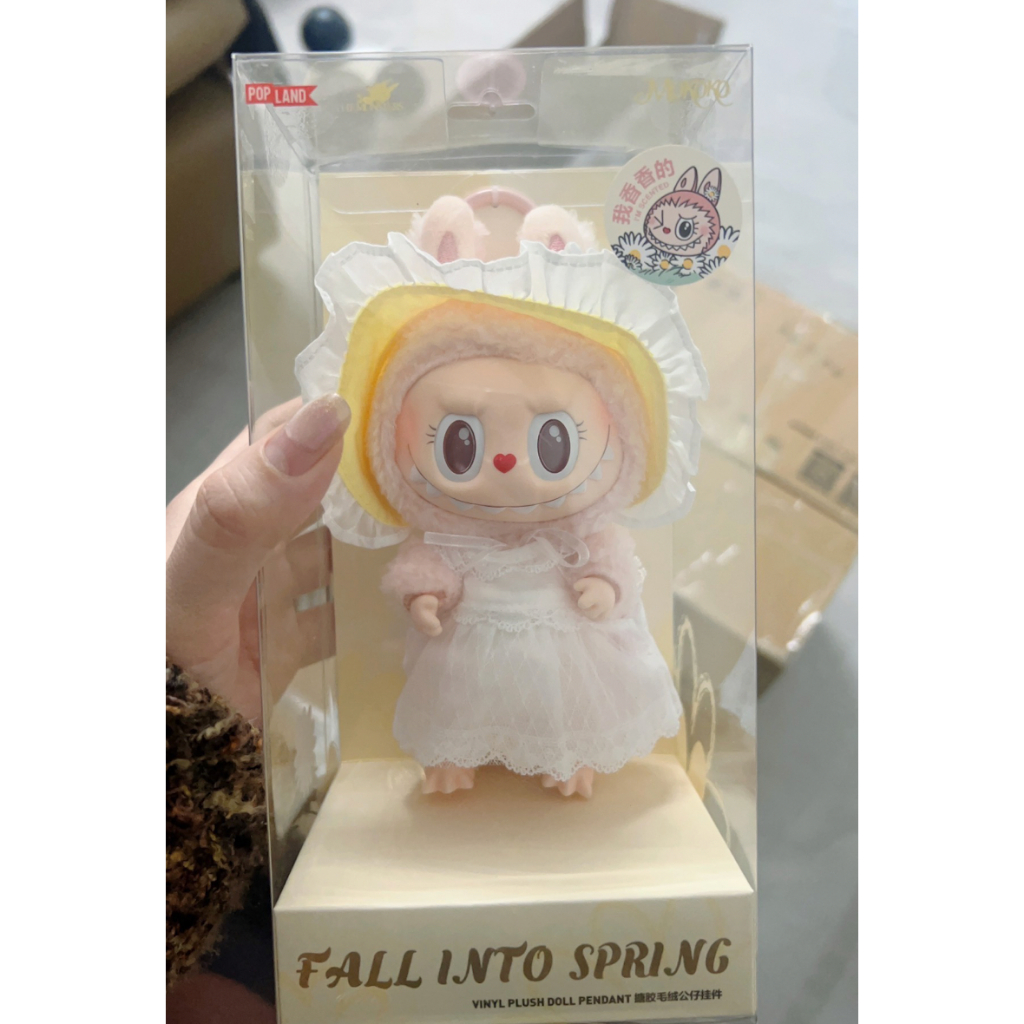 mokoko v2 พร้อมส่ง SPRING จี้ตุ๊กตาไวนิล รูปดอกไม้ Labubu mokoko ขนาด ...