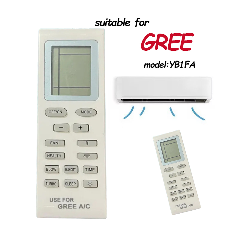 รีโมท Remote รีโมทแอร์ GREE เซ็นทรัลแอร์ Central Air YB1FA YBOF YB1F2 ...