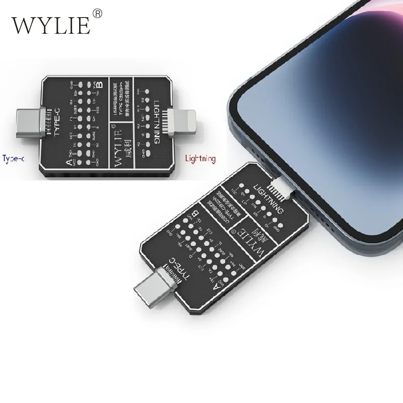 Wylie บอร์ดอะแดปเตอร์ชาร์จ TypeC DNDP ขนาดเล็ก สําหรับทดสอบปลั๊กไฟ ...