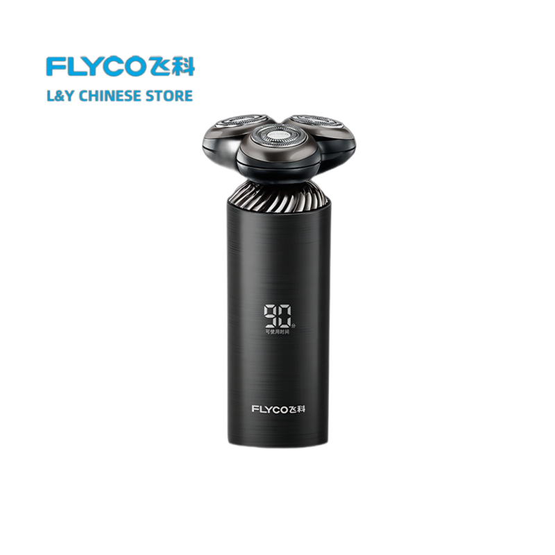 มีดโกนหนวดไฟฟ้า เครื่องโกนหนวดเซ็นเซอร์อัจฉริยะ FLYCO FS968 มีดโกน มีดโกนหนวด ที่โกนหนวด ...