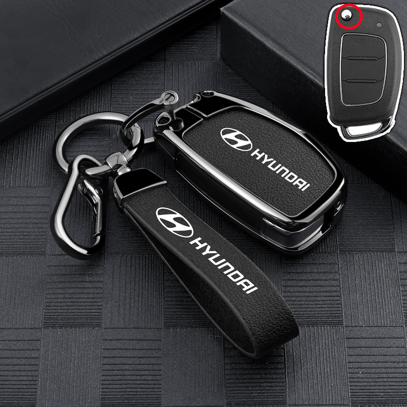 เคสกุญแจรีโมทรถยนต์ แบบฝาพับ อุปกรณ์เสริม สําหรับ Hyundai Tucson Sonata Ix35 Ix25 I20 Creta ...