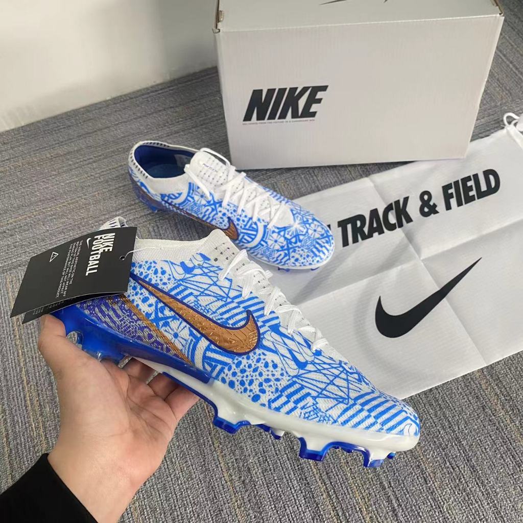 Ag Vapor 15 Elite FG รองเท้าฟุตบอล Ronaldo Long Nail Mbappe Air Cushion ...