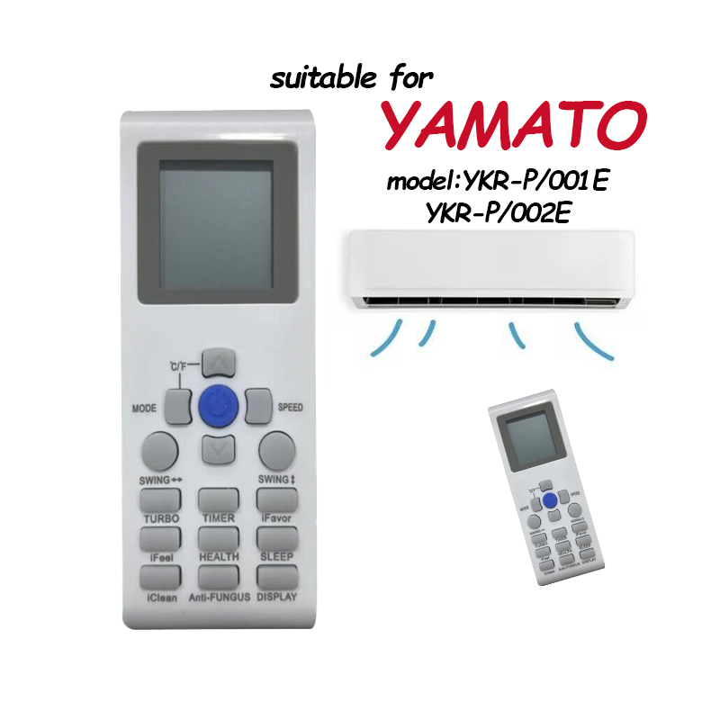 รีโมตควบคุมเครื่องปรับอากาศ สําหรับ YAMATO YKR-P/001E YKR-P/002E ...