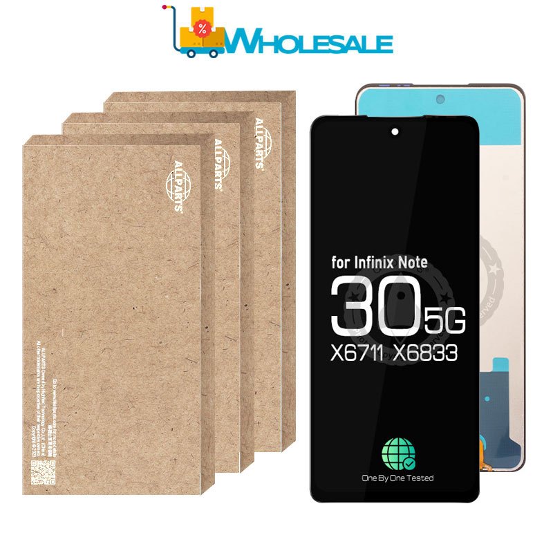 ALLPARTS [3/5/10แพ็ค] ขายส่งยกลัง จอ สำหรับ Infinix Note 30 5G X6711 ...