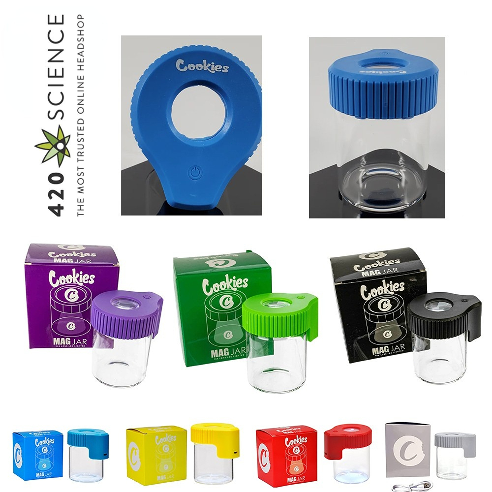 Cookies Air Tight โหลแก้วใส มีไฟ Led สําหรับใส่ Led Lit Mag Jar Glass ...