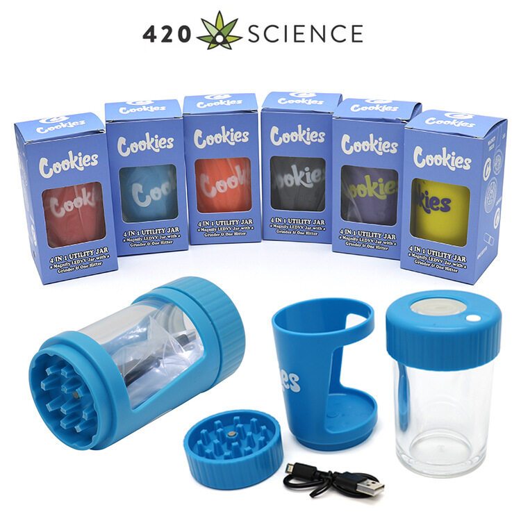 Cookies Grinder Mag Jar Cookies 4 IN 1 Utility Jar กระปุกใส่คุกกี้ ...