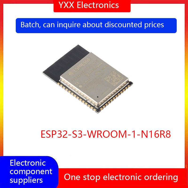 ของแท้ โมดูล Esp32 S3 Wroom 1 N16r8 Wi Fi และบลูทูธ 5 0 16mb 32 Bit แกนคู่ Mcu Shopee Thailand