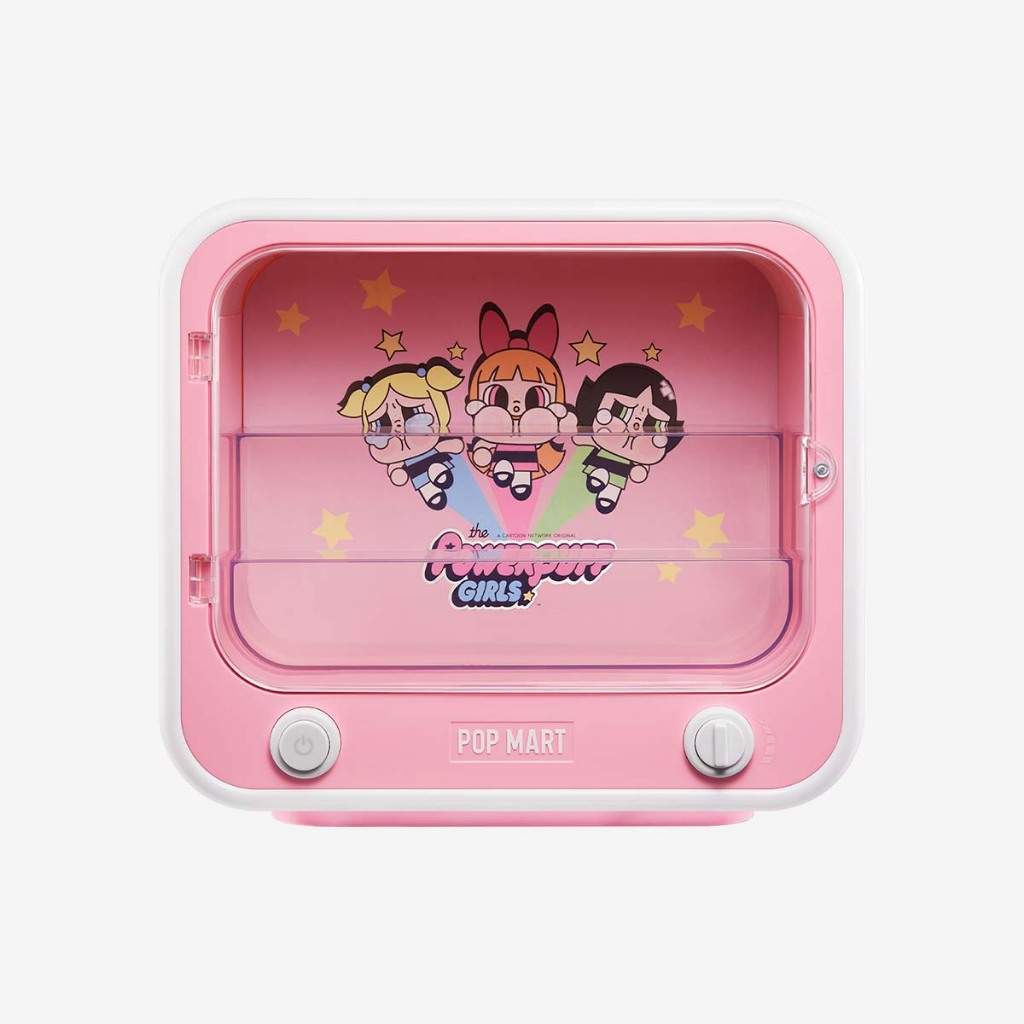 CRYBABY × Powerpuff Girls Series-TV Set Luminous Display Container POP ...