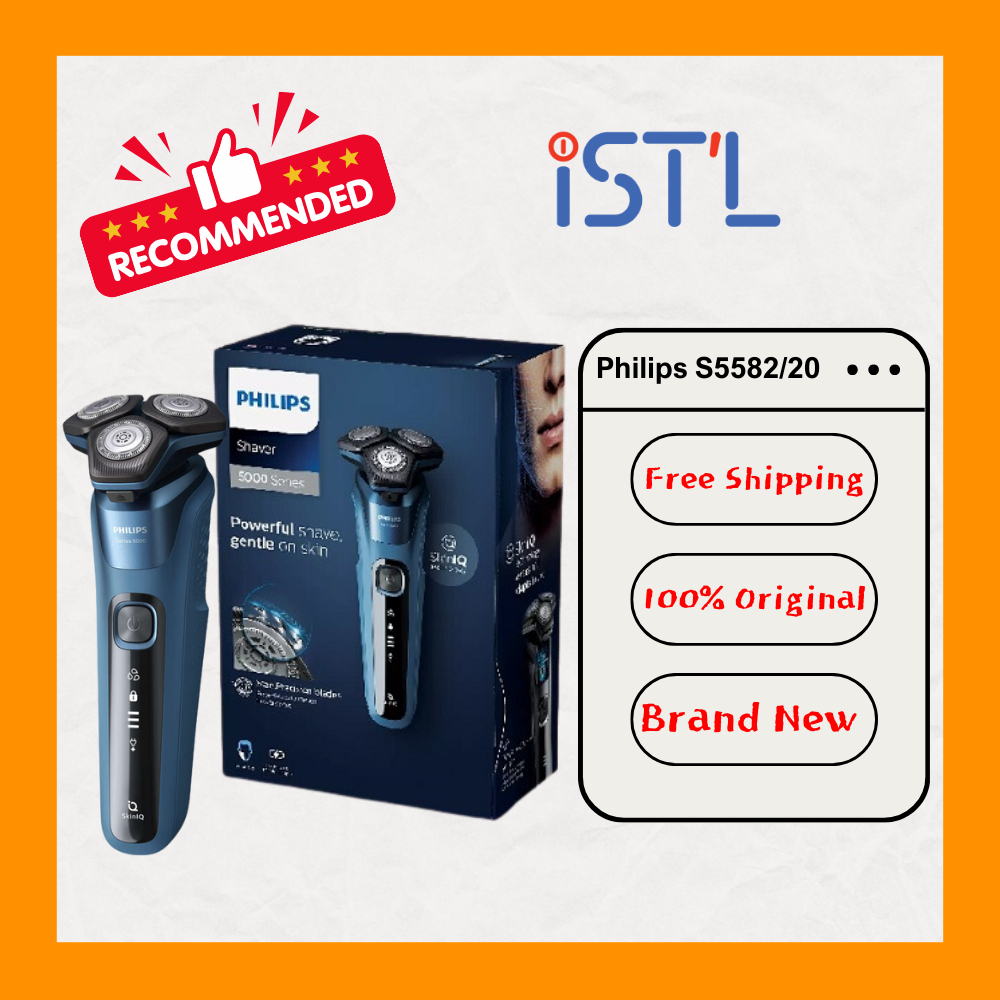 Philips S5582/20 series 5000 Wet and dry electric shaver | Shopee Thailand