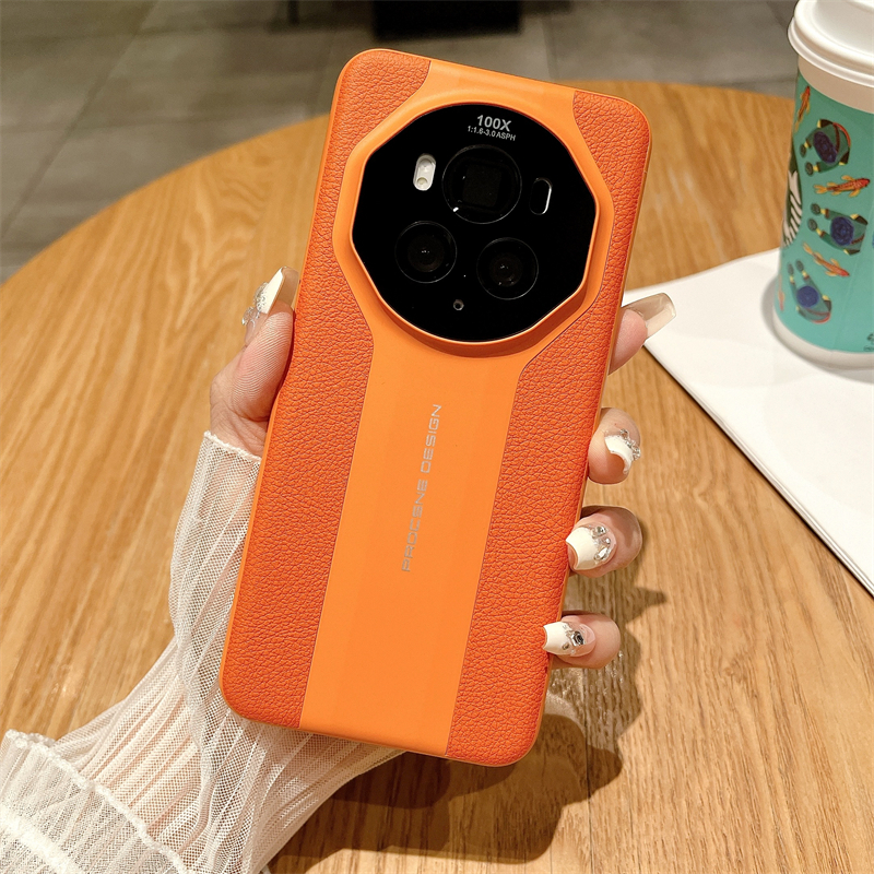 เคสโทรศัพท์มือถือหนัง ลายลิ้นจี่ สไตล์เรโทร แฟชั่นคลาสสิก สําหรับ Honor Magic6 Pro Magic4 Magic3 ...