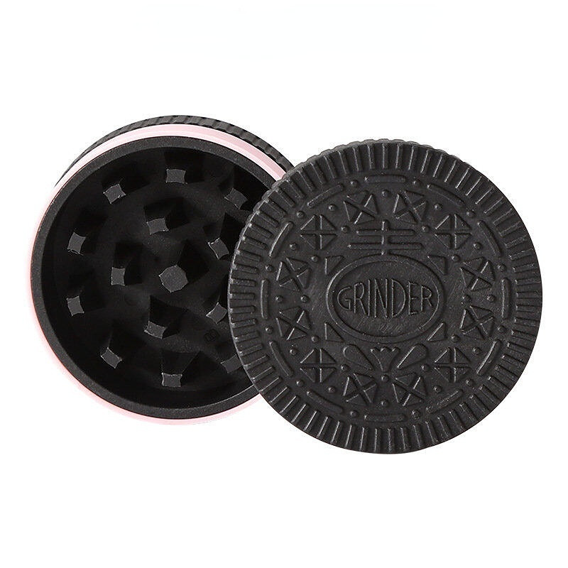 55 MM OREO Black Grinder 2-Piece เครื่องบดสมุนไพร ที่บดสมุนไพร | Shopee ...
