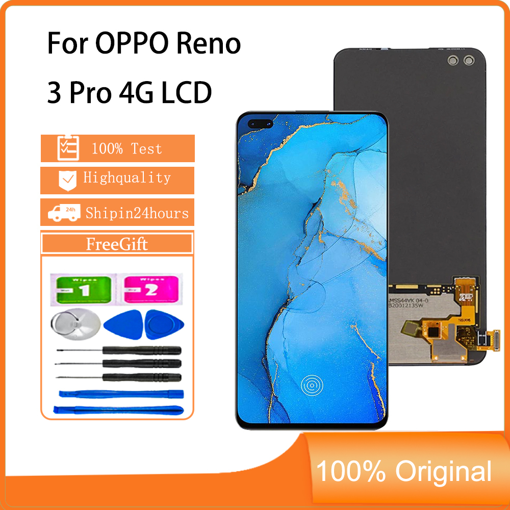 Oled OPPO Reno 3 Pro 4G จอแสดงผล LCD Touch Screen Digitizer Assembly ...