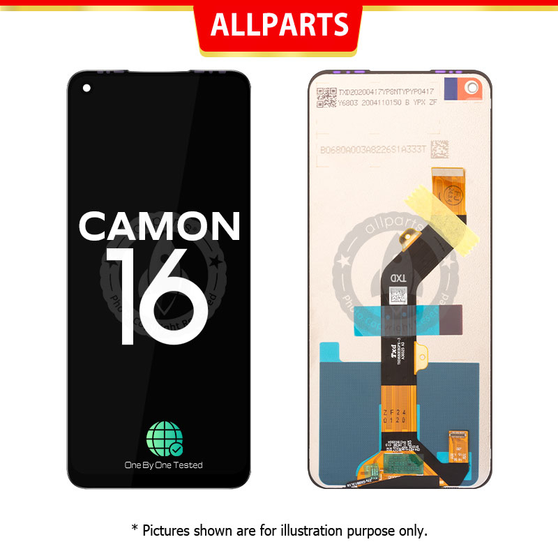 Display จอ ทัช สำหรับ Tecno Camon 16 CE7 CE7j LCD หน้าจอ พร้อมทัชสกรีน ...