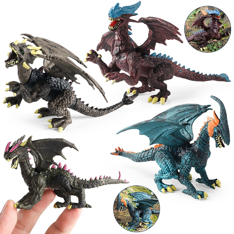 โมเดลตุ๊กตาสัตว์ประหลาด มังกร ตํานาน Divine Beast Monster ของเล่น ...