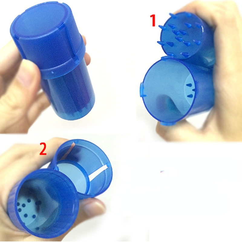 1 Pcs MED Container Stash Jar&Grinder เครื่องบดสมุนไพร ที่บดสมุนไพร ...