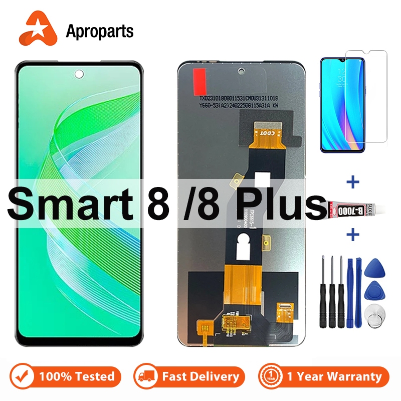 LCD สําหรับ Infinix Smart 8 X6525 Smart8 HD Pro Plus X6526 X6525B จอ ...