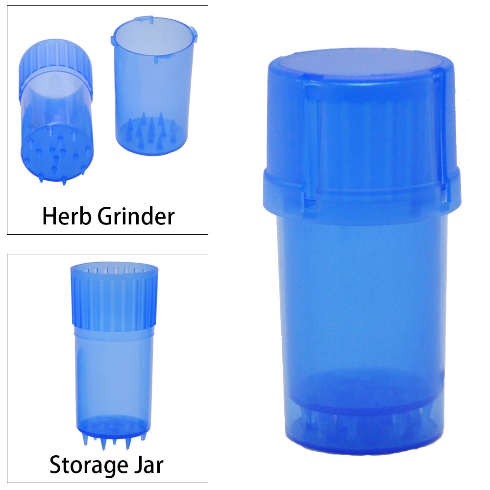 1 Pcs MED Container Stash Jar&Grinder เครื่องบดสมุนไพร ที่บดสมุนไพร ...
