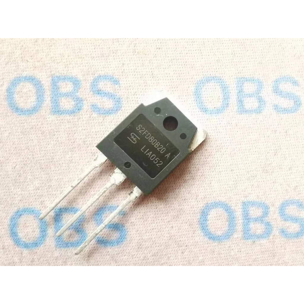 ไดโอดกู้คืนเร็ว S2fd80b20a S2FD80B20 80A 200V TO-3P | Shopee Thailand