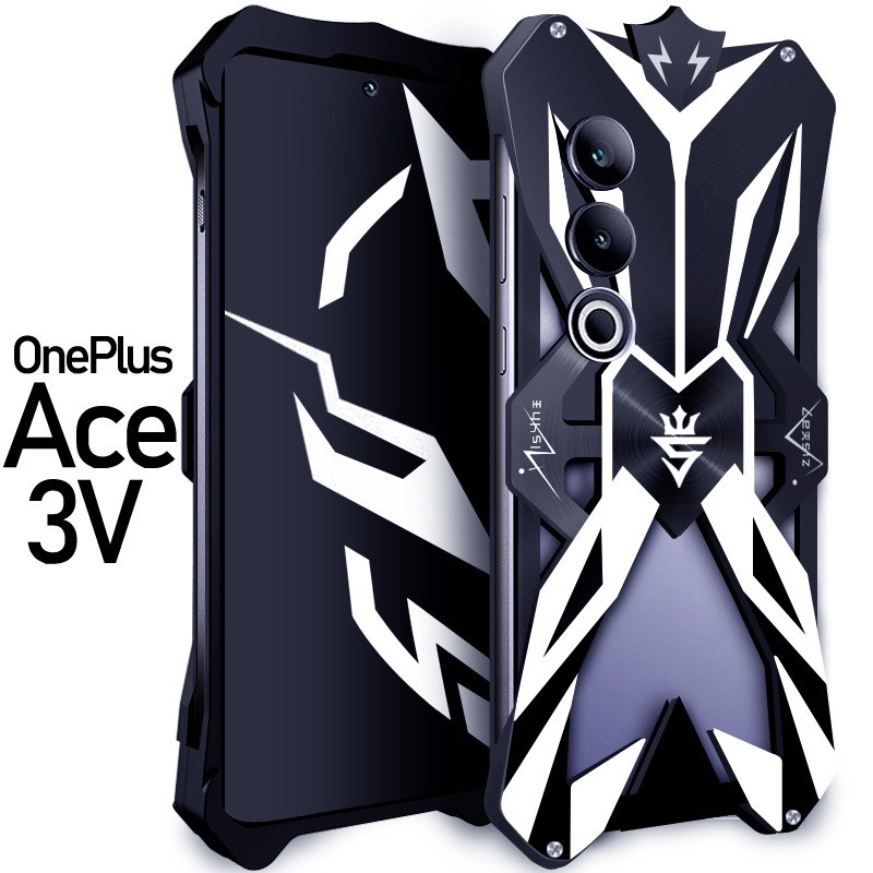 Zimon เคสโทรศัพท์มือถือแฟชั่น กันหล่น แบบโลหะผสมอลูมิเนียม กันกระแทก สําหรับ OnePlus Ace 3 Ace ...