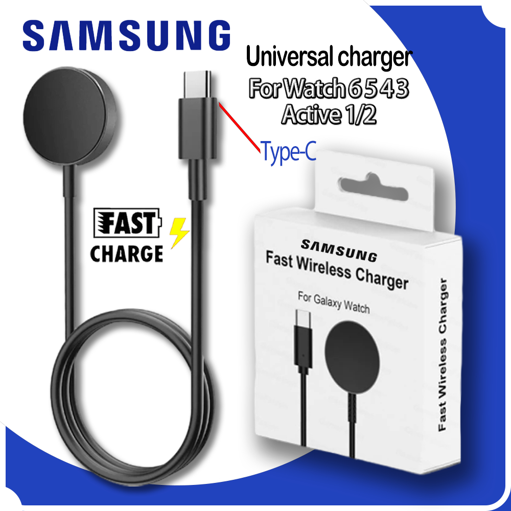 Samsung Galaxy Watch ที่ชาร์จไร้สาย ชาร์จเร็ว สําหรับ Galaxy Watch 6/5/4/3/Active/Active 2 EP ...