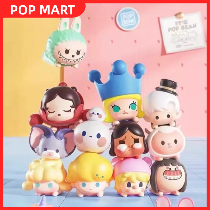 ฟิกเกอร์ POPMART POPBEAN three classic basic planking series ขนาดเล็ก ...