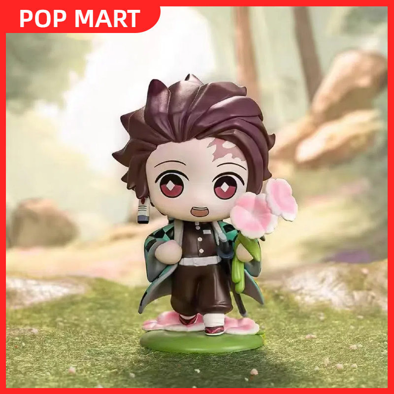 Popmart Ghost Annihilation Blade Brith flower series กล่องสุ่ม ของเล่น ...