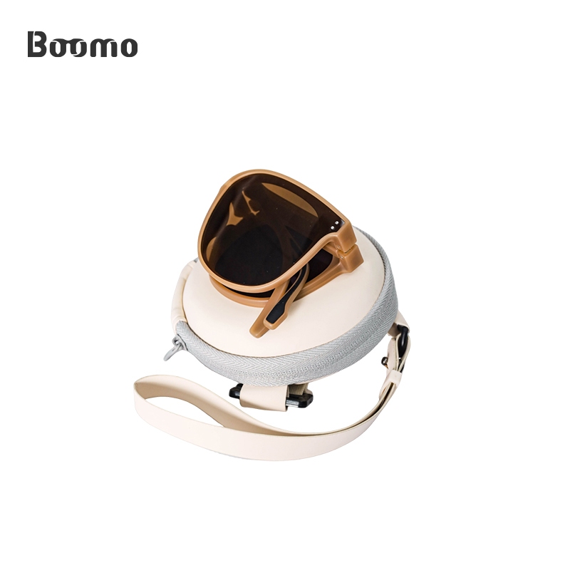Boomo - แว่นตากันแดด พับได้ เบาพิเศษ - แว่นตากันแดด ฟิล์มสีเขียวด้านใน ...