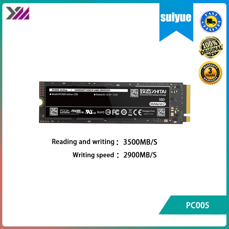 Zhitai PC005 โซลิดสเตทไดรฟ์ SSD 256GB 512GB สําหรับแล็ปท็อป | Shopee Thailand