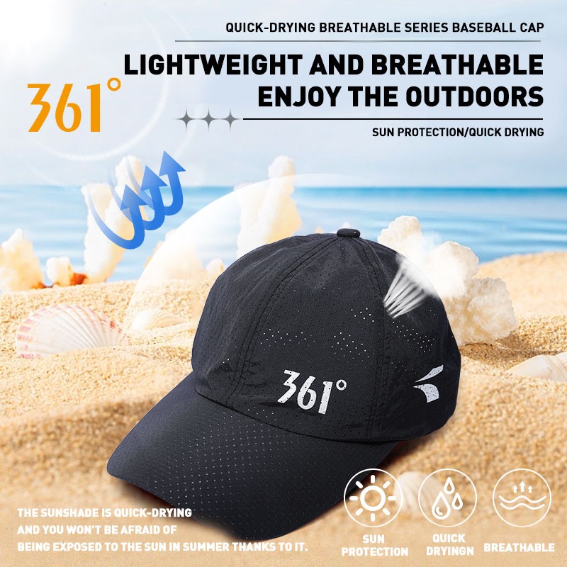 หมวกกีฬา ระบายอากาศ แห้งเร็ว หมุนได้ 361 องศา 622335015 | Shopee Thailand