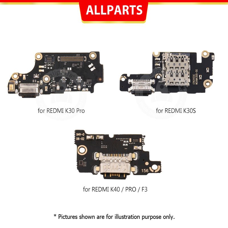 บอร์ดพอร์ตชาร์จ USB สายเคเบิลอ่อน แบบเปลี่ยน สําหรับ Xiaomi Redmi K20 ...
