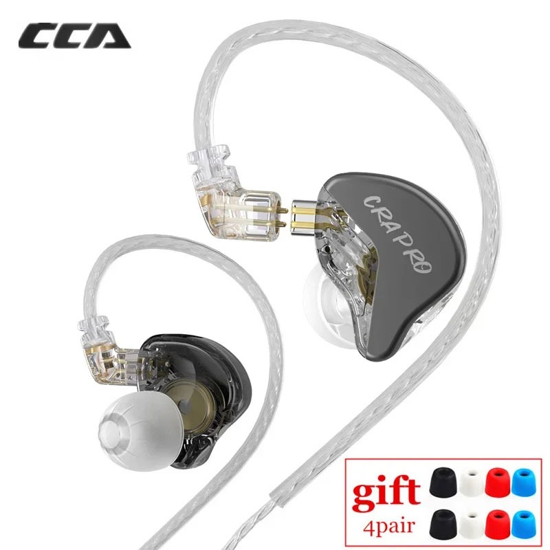 Cca CRA Pro HIFI หูฟัง DLC ไดอะแฟรมเพชร หูฟังไดนามิก พร้อมสายหูฟัง ...