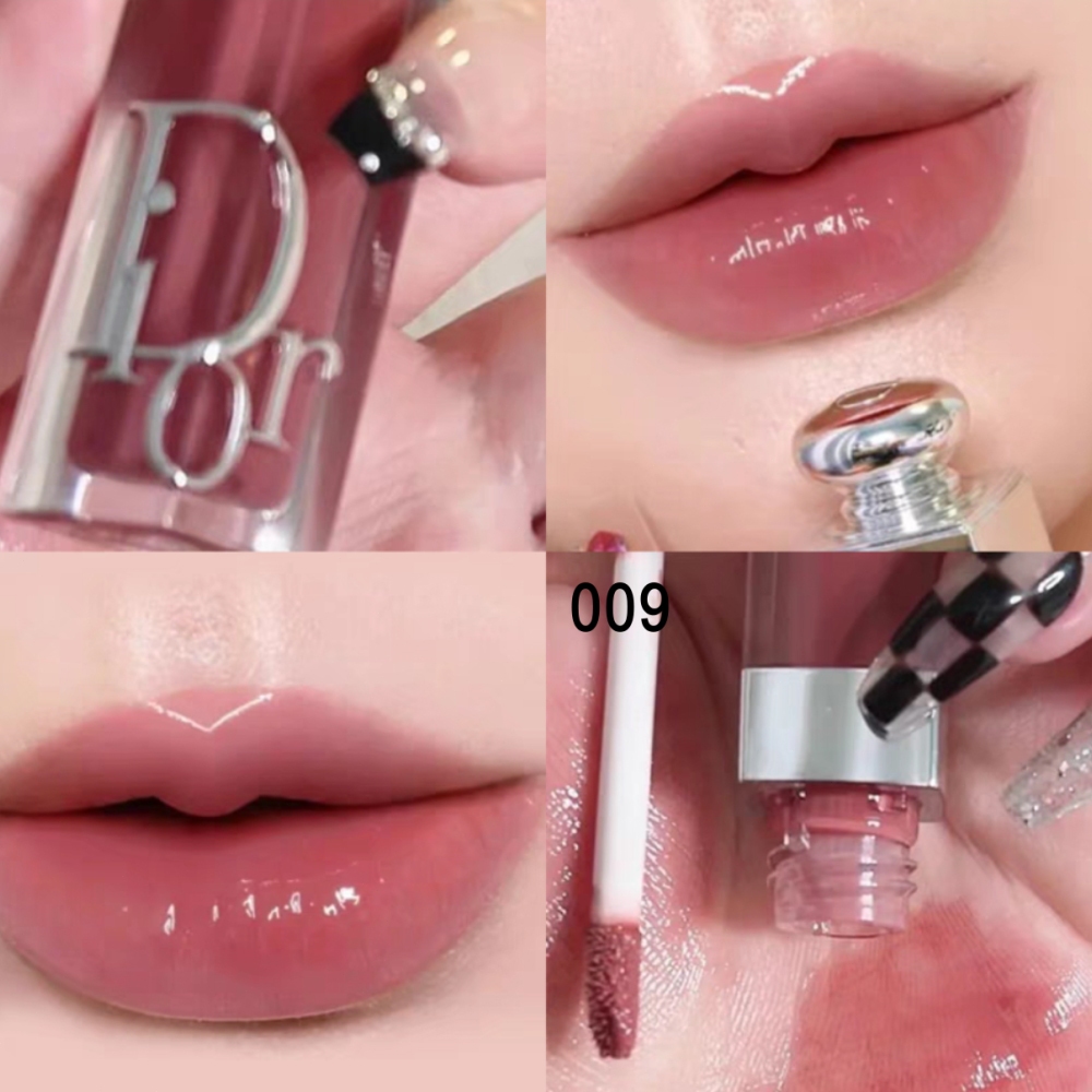 Dior ลิปกลอส ให้ความชุ่มชื้น ติดทนนาน ไม่ติดถ้วย 001 # 009 # 012 # 018 # 024 # 028 # 029 # 037 ...