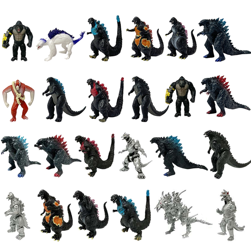 โมเดลฟิกเกอร์ PVC อนิเมะ King Kong vs Godzilla King Kong Mecha Godzilla ...