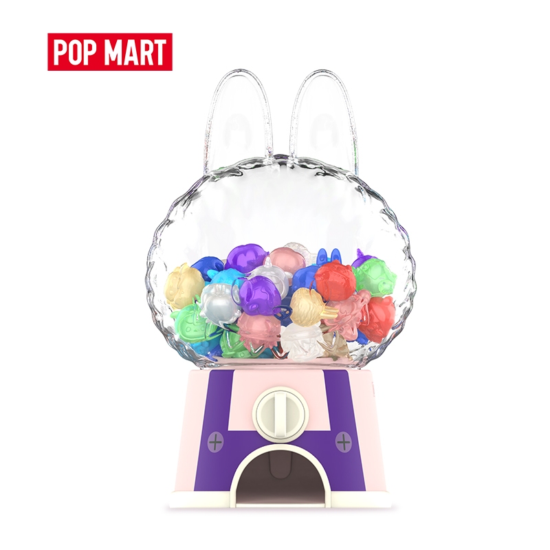 POP MART POP BEAN LABUBU Gashapon Machine & MINI Colorful Party Series ...